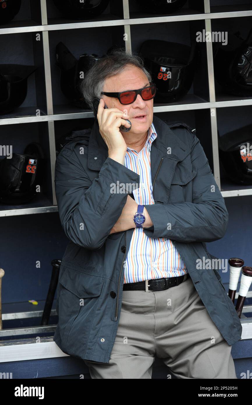 Miami Marlins owner Jeffrey Loria during game against the New York Mets ...
