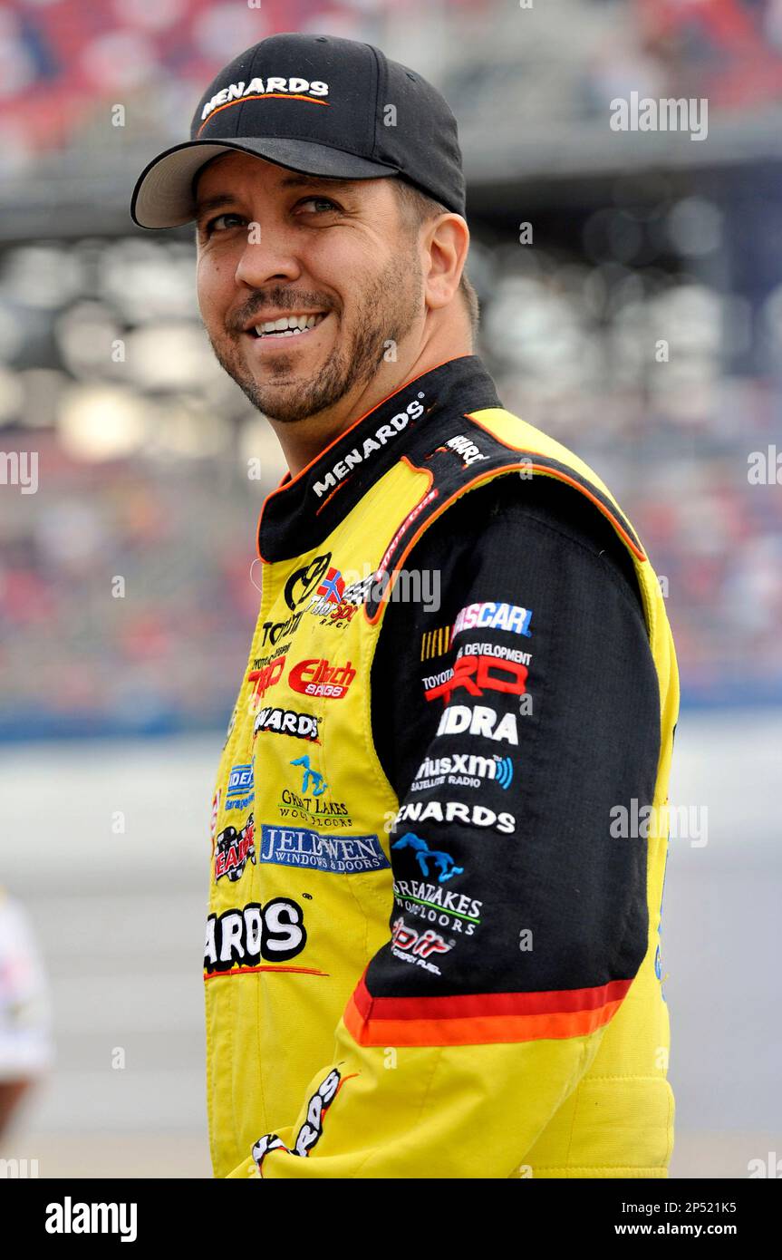 Matt Crafton during qualifying for the NASCAR Truck Series auto race ...