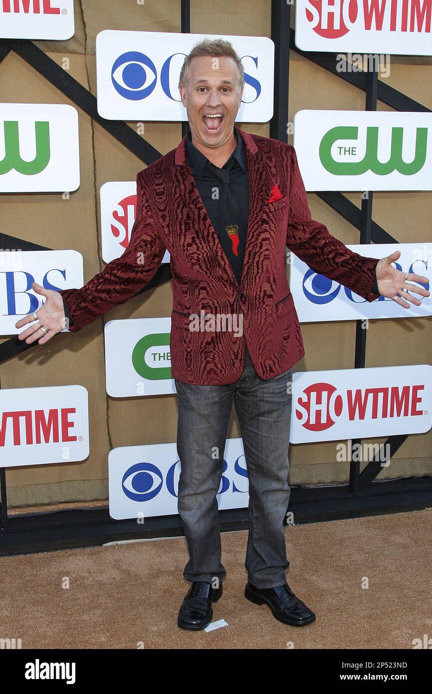 Game Show Host George Gray attends the CW, CBS and Showtime 2013 summer ...
