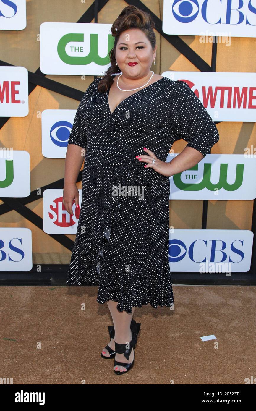 Actress Jolene Purdy attends the CW, CBS and Showtime 2013 summer TCA ...