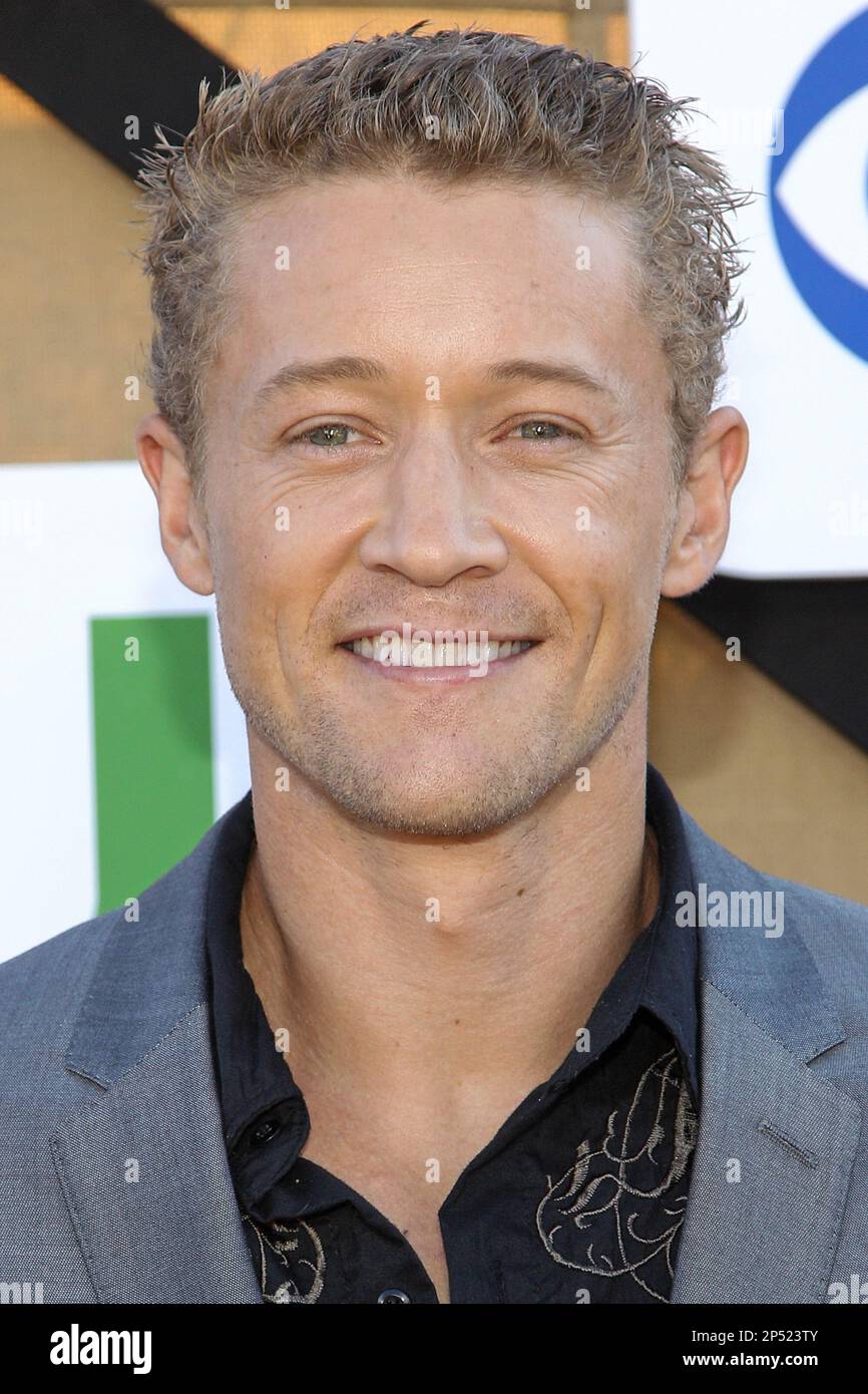 TV personality Luke Tipple attends the CW, CBS and Showtime 2013 summer ...