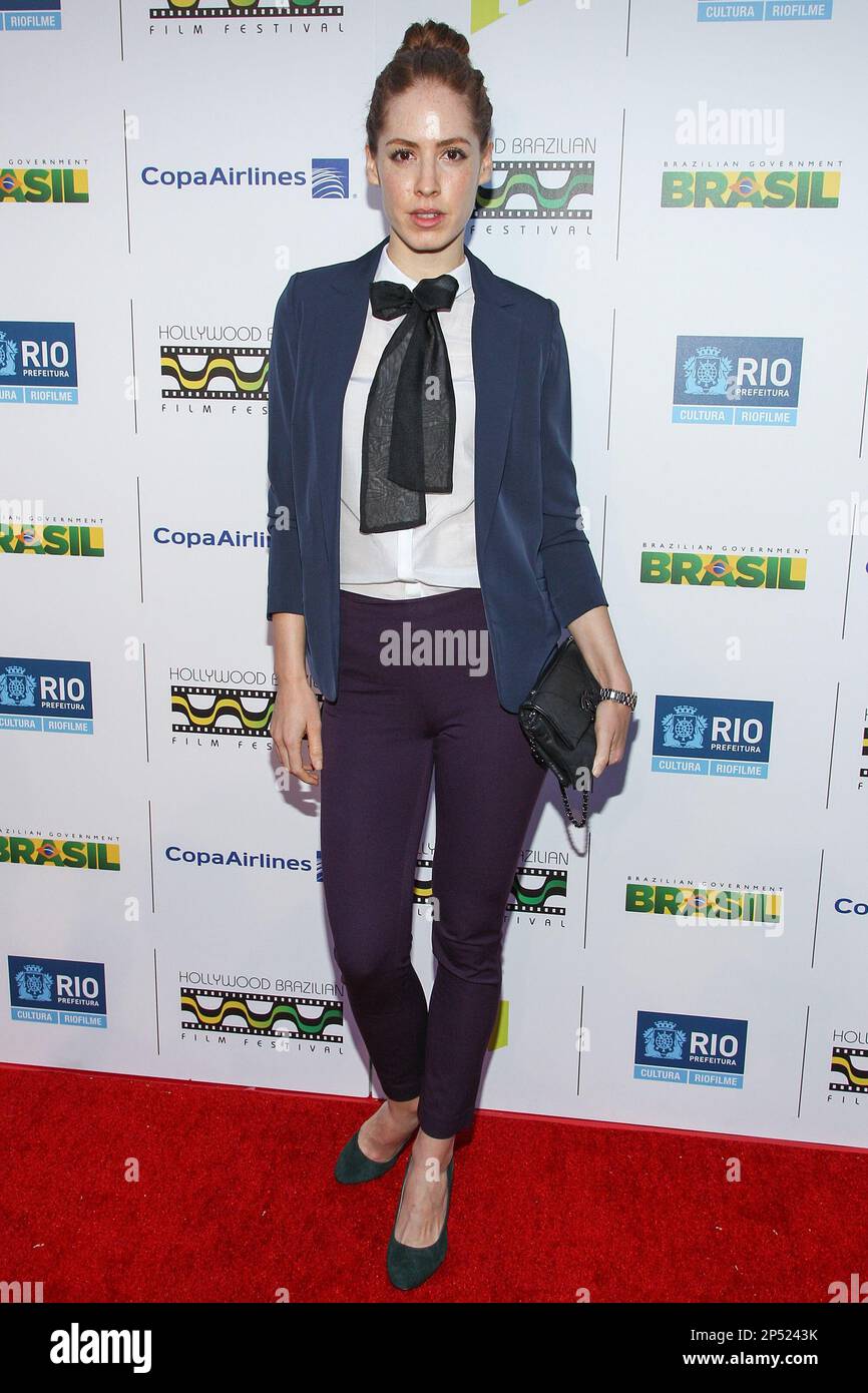Actress Erika Macke attends the Fifth Annual Hollywood Brazilian Film ...