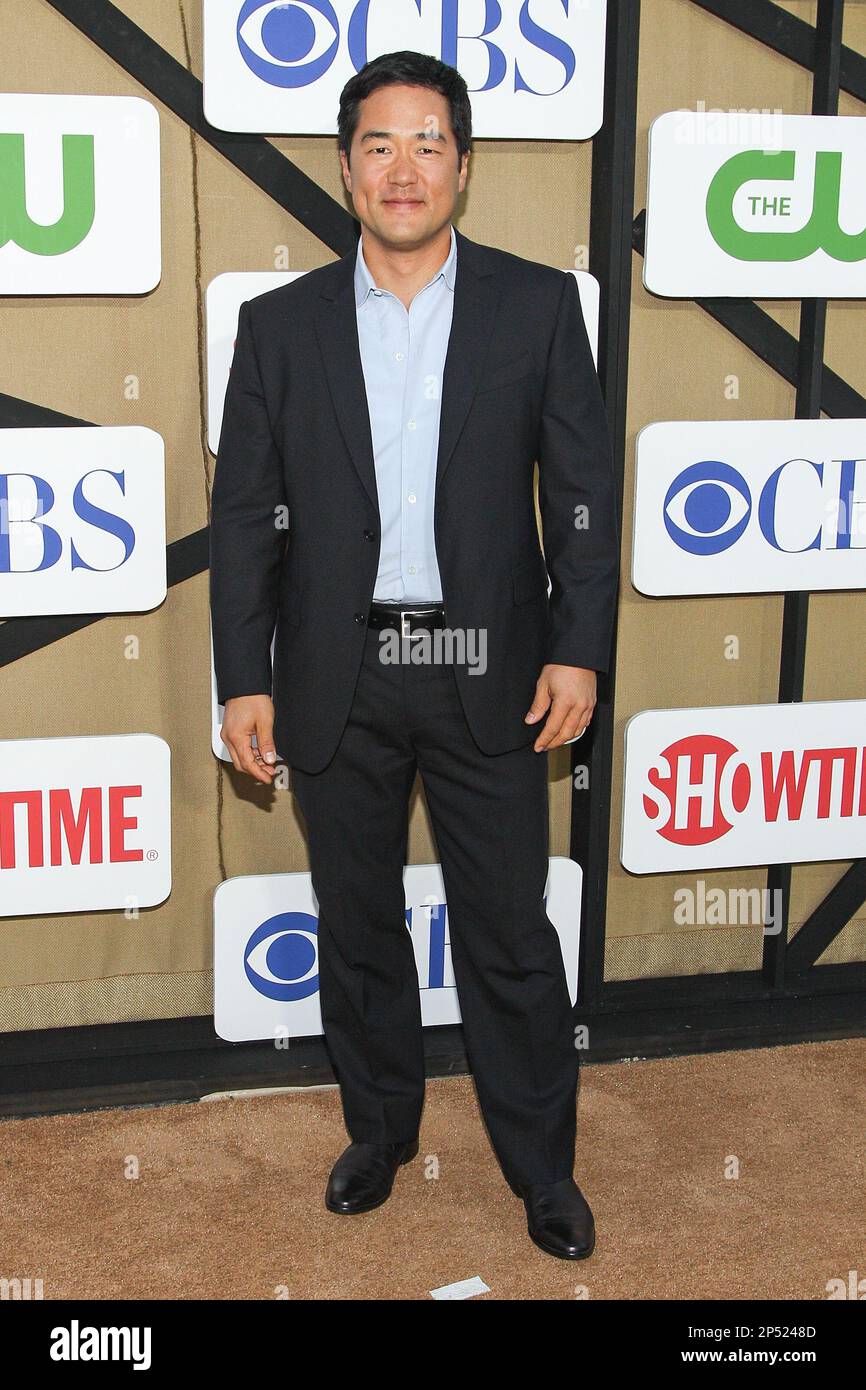 Actor Tim Kang attends the CW, CBS and Showtime 2013 summer TCA party ...