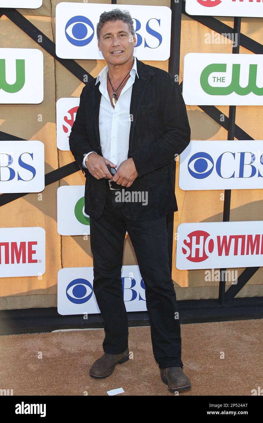 Actor Steven Bauer attends the CW, CBS and Showtime 2013 summer TCA ...