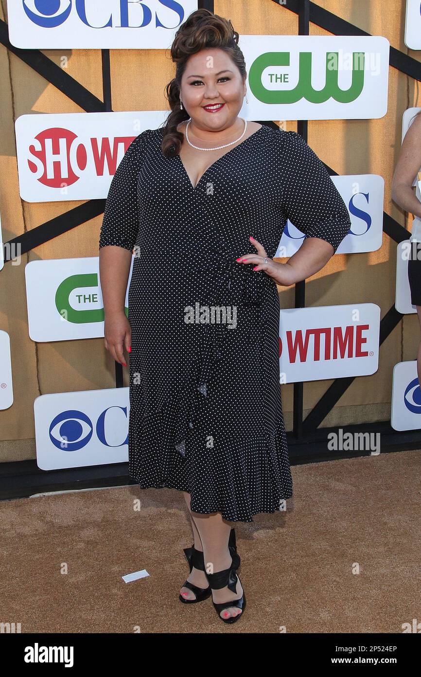 Actress Jolene Purdy attends the CW, CBS and Showtime 2013 summer TCA ...