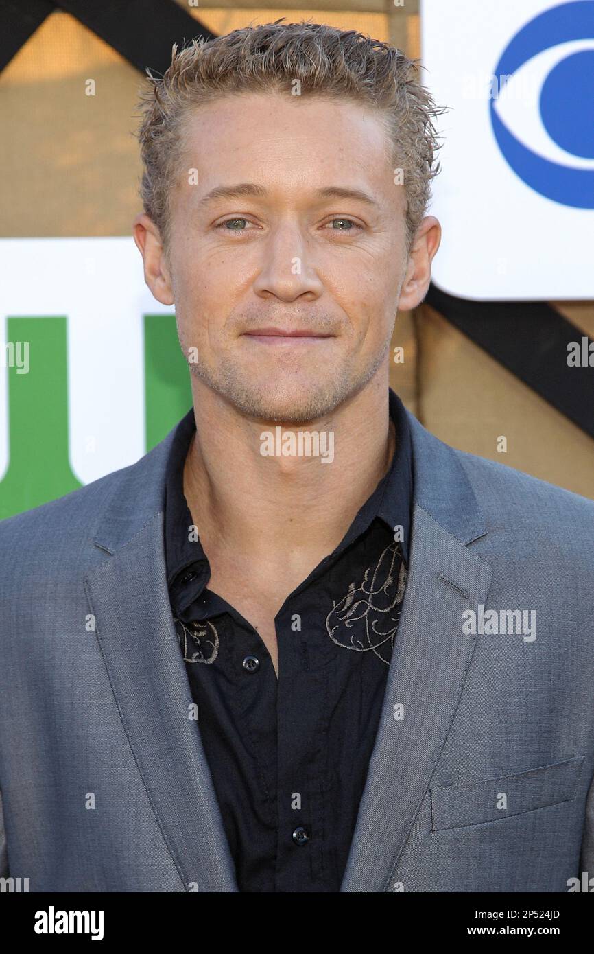 TV personality Luke Tipple attends the CW, CBS and Showtime 2013 summer ...