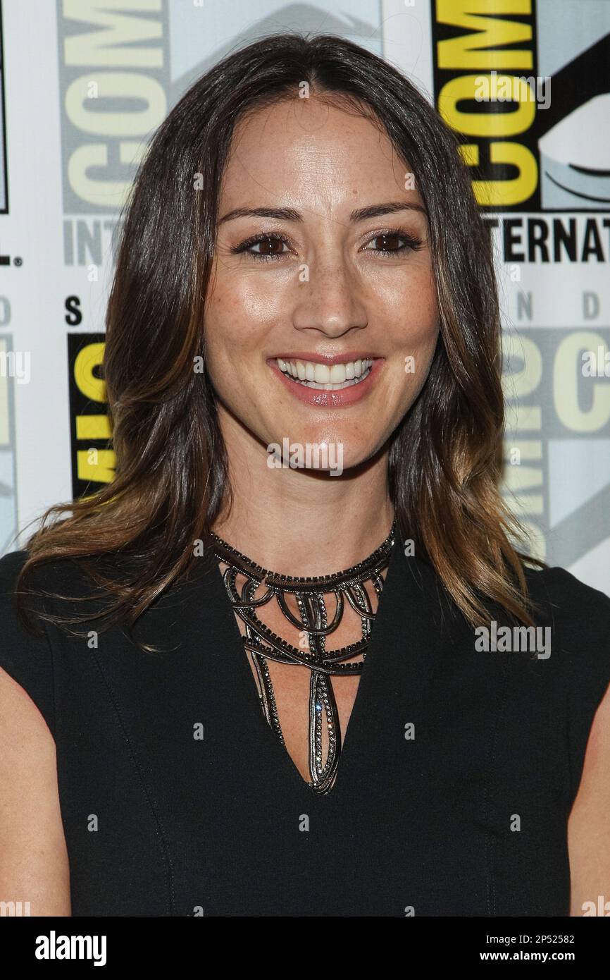 Actress Bree Turner attends the 'Grimm' press line during Comic-Con ...