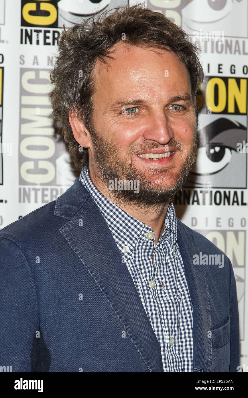 Actor Jason Clarke attends the 'Dawn of the Planet of the Apes' press ...