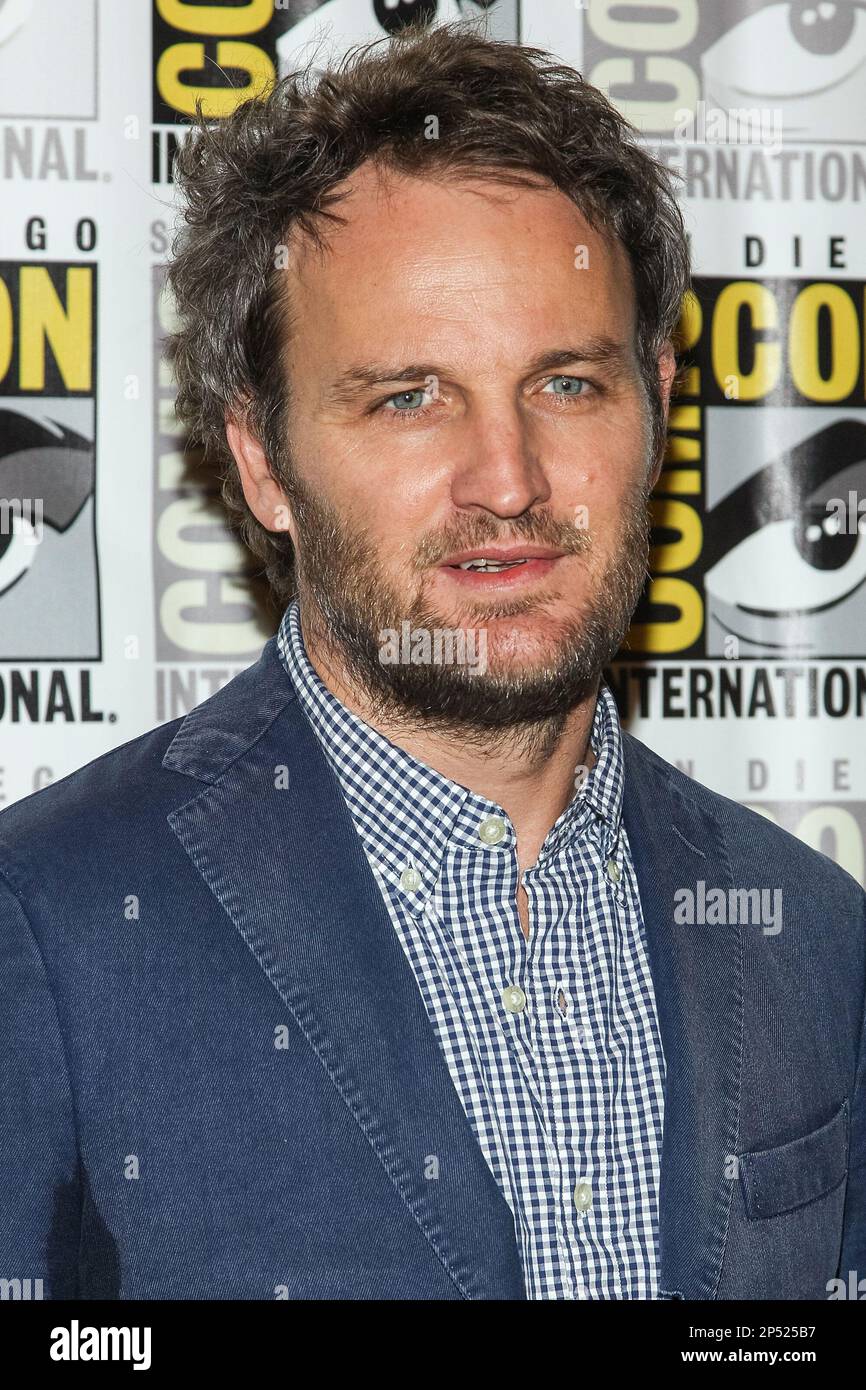 Actor Jason Clarke attends the 'Dawn of the Planet of the Apes' press ...