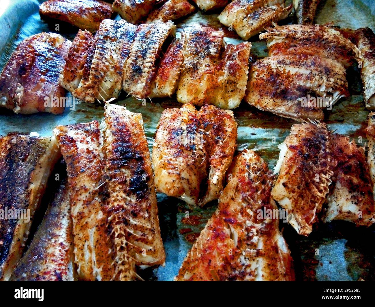 Food delicious grilled fish hi-res stock photography and images - Alamy
