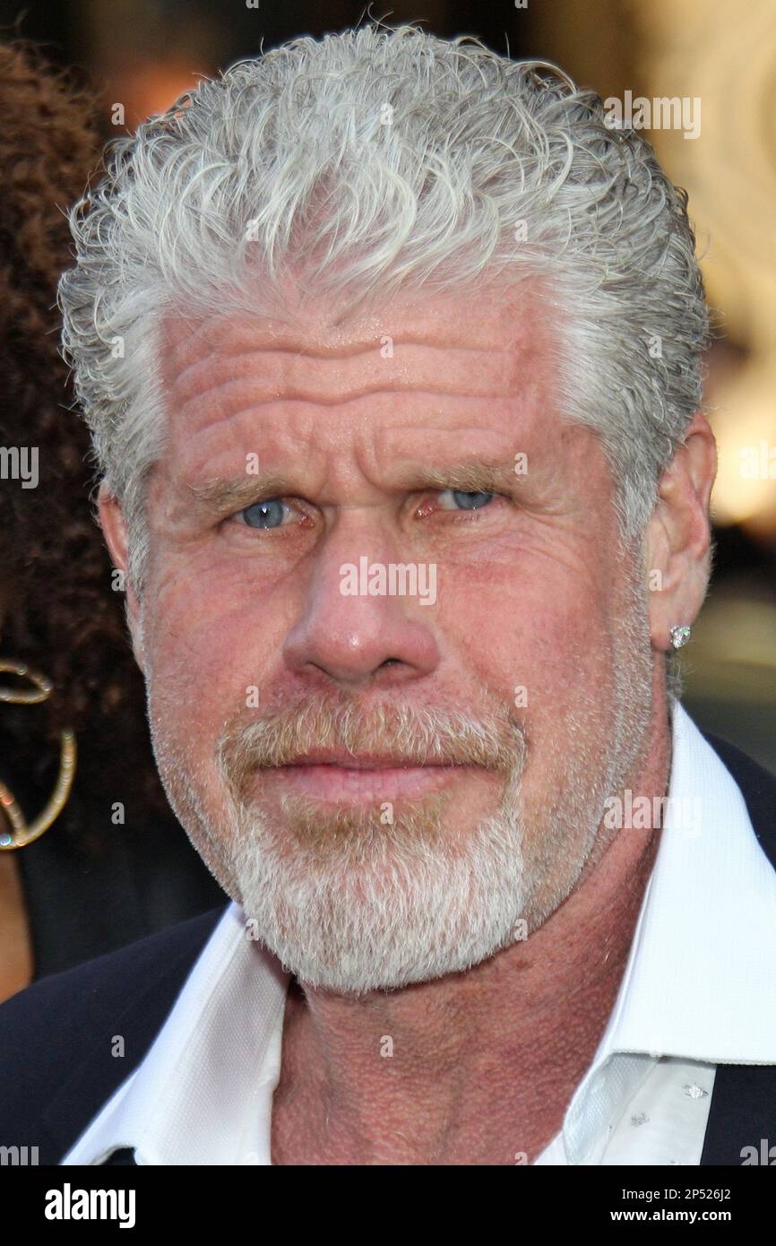 Actor Ron Perlman attends the premiere Of Warner Bros. Pictures And ...