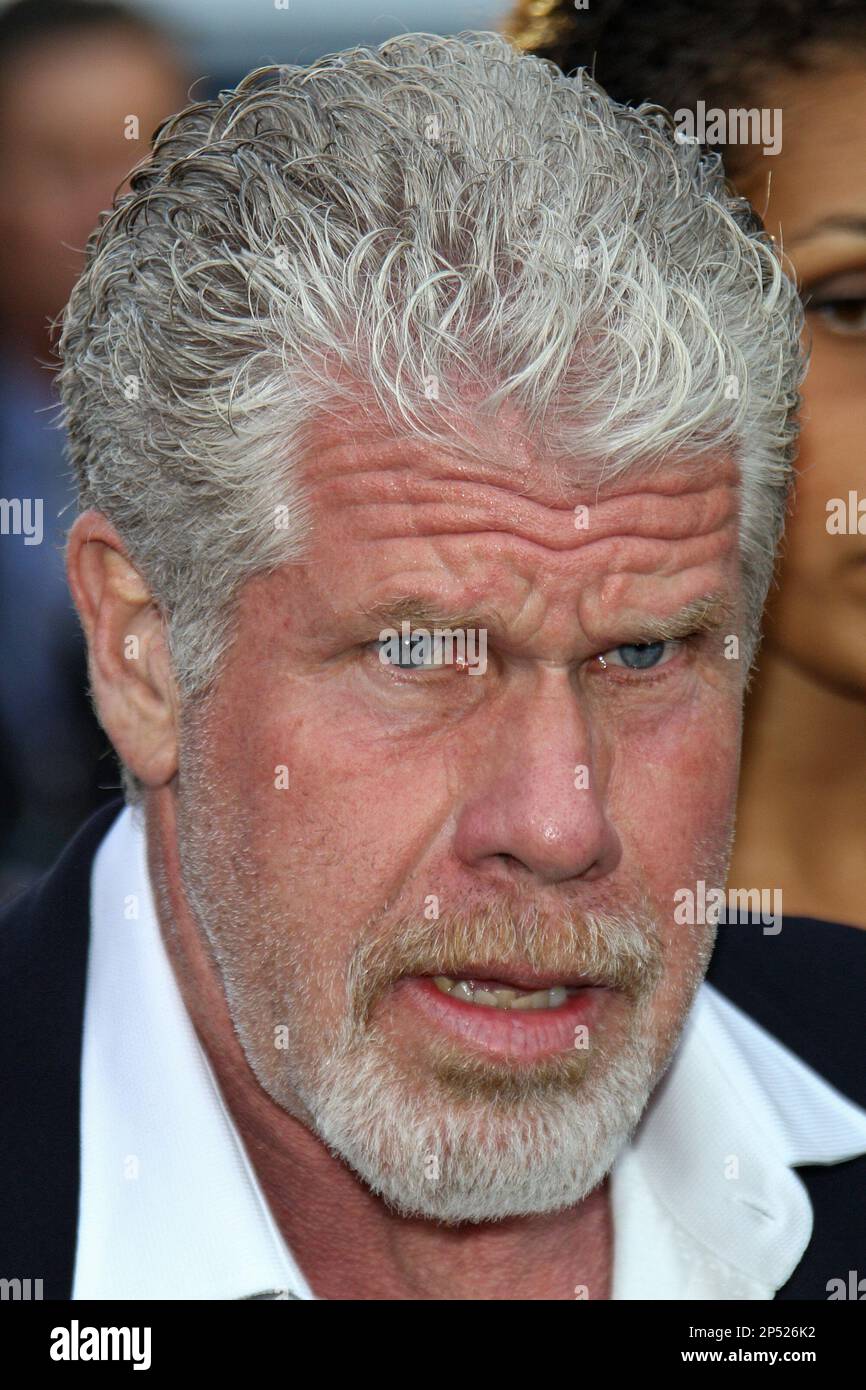 Actor Ron Perlman attends the premiere Of Warner Bros. Pictures And ...