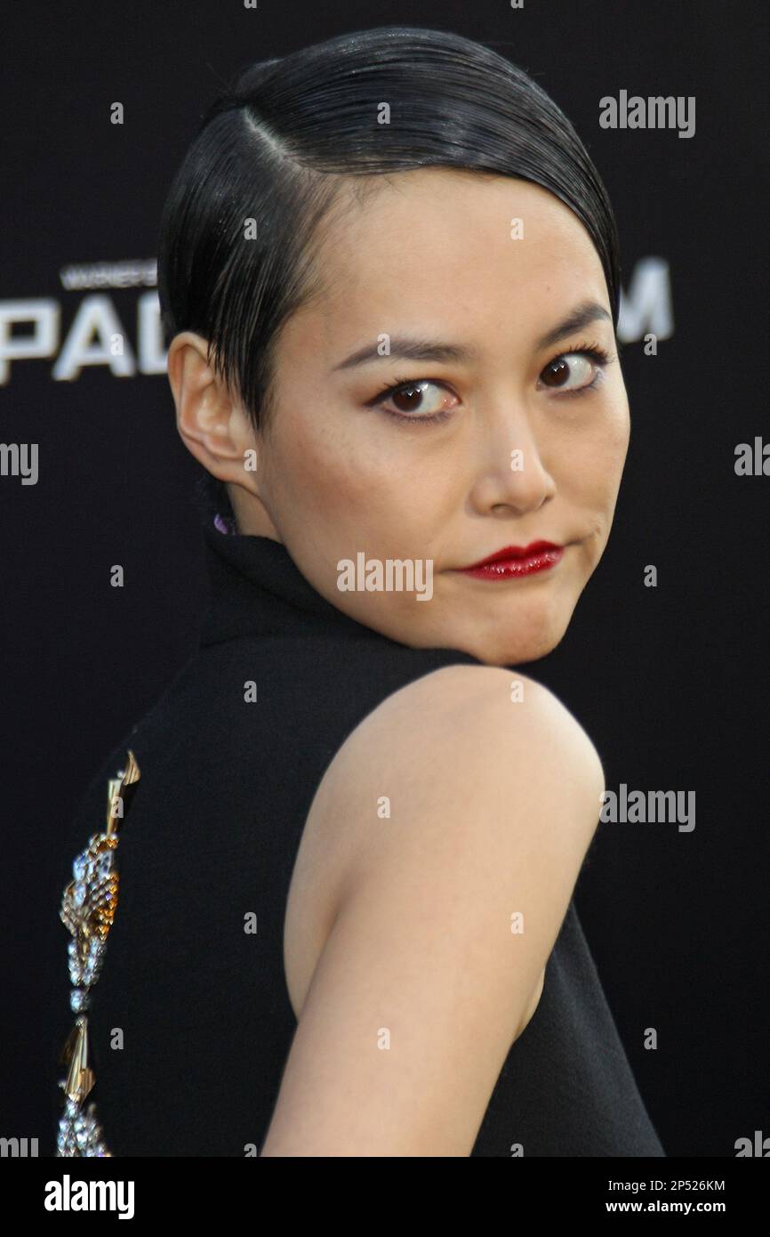 Actress Rinko Kikuchi attends the premiere Of Warner Bros. Pictures And ...
