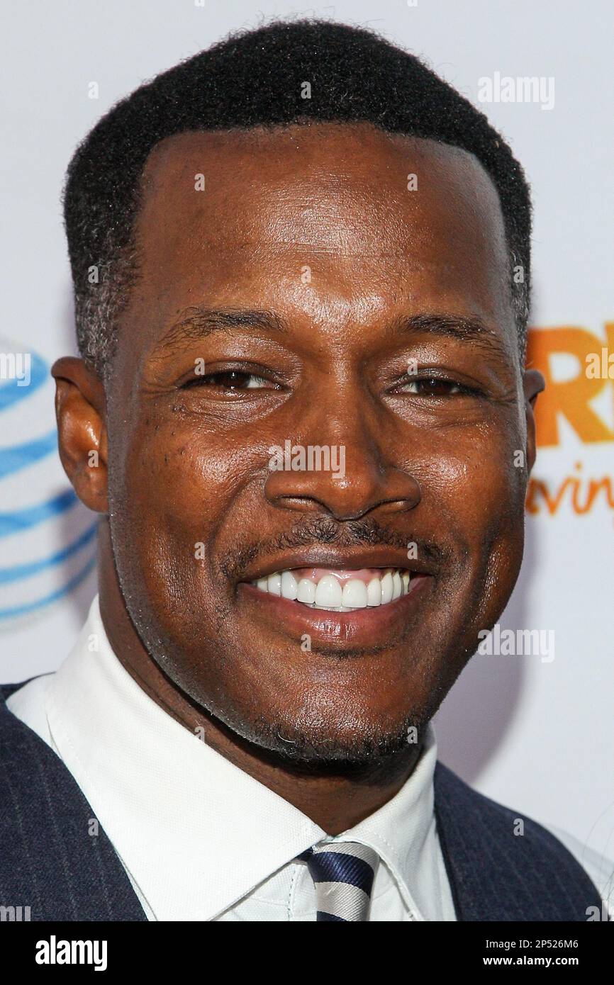 Actor Flex Alexander attends the Adam Lambert performance and check ...