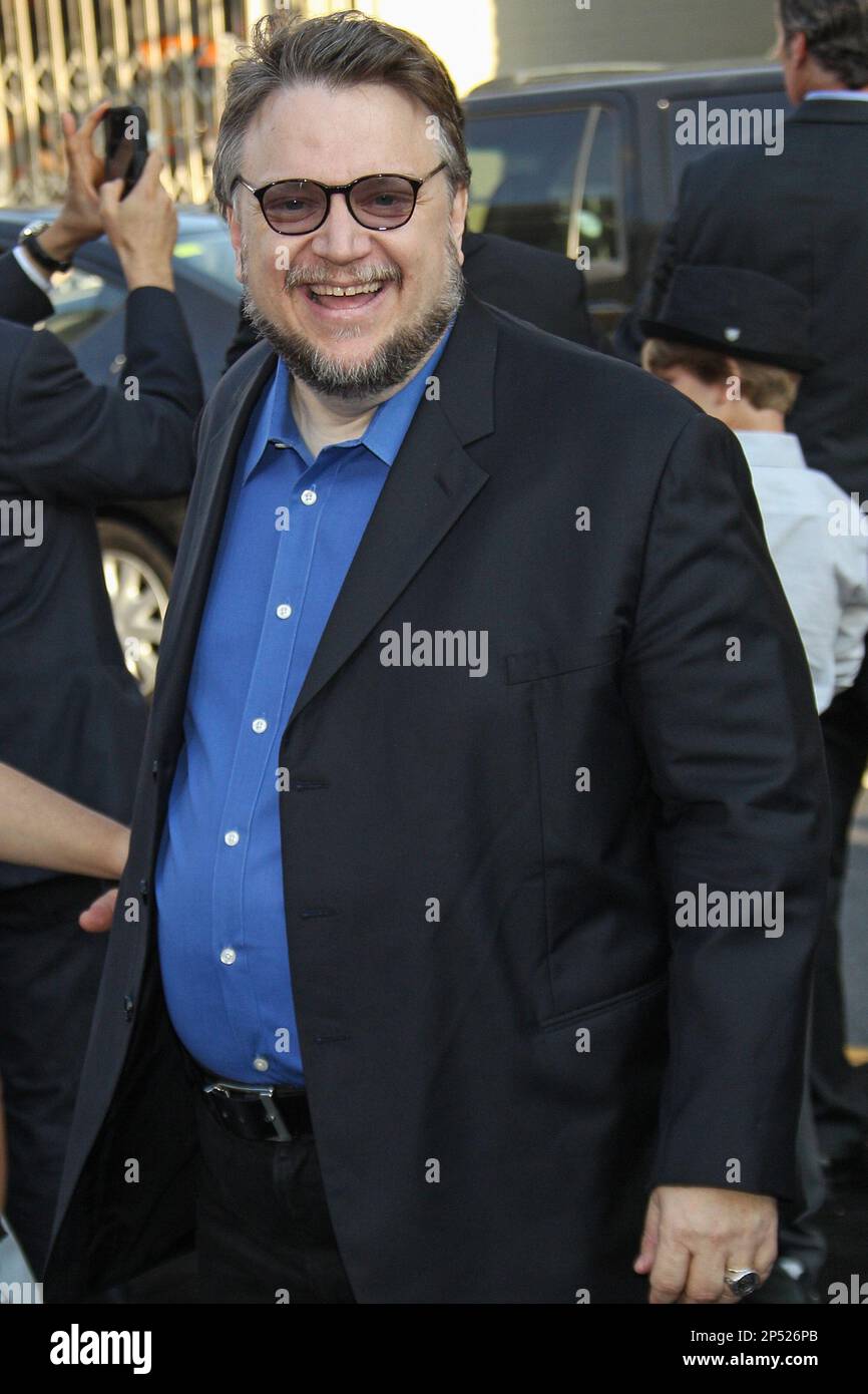 Director Guillermo del Toro attends the premiere Of Warner Bros ...