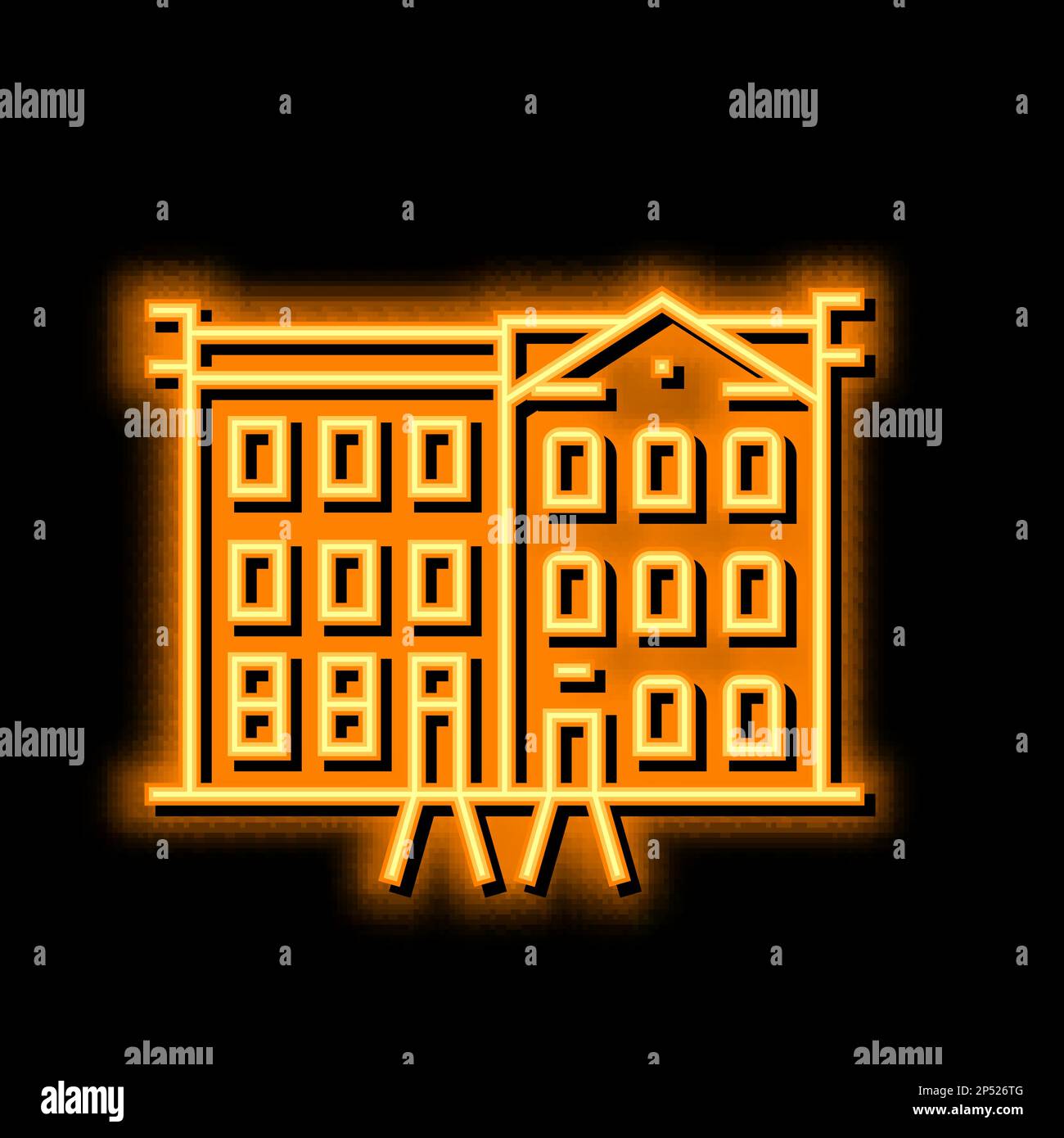 Split level house Stock Vector Images - Alamy