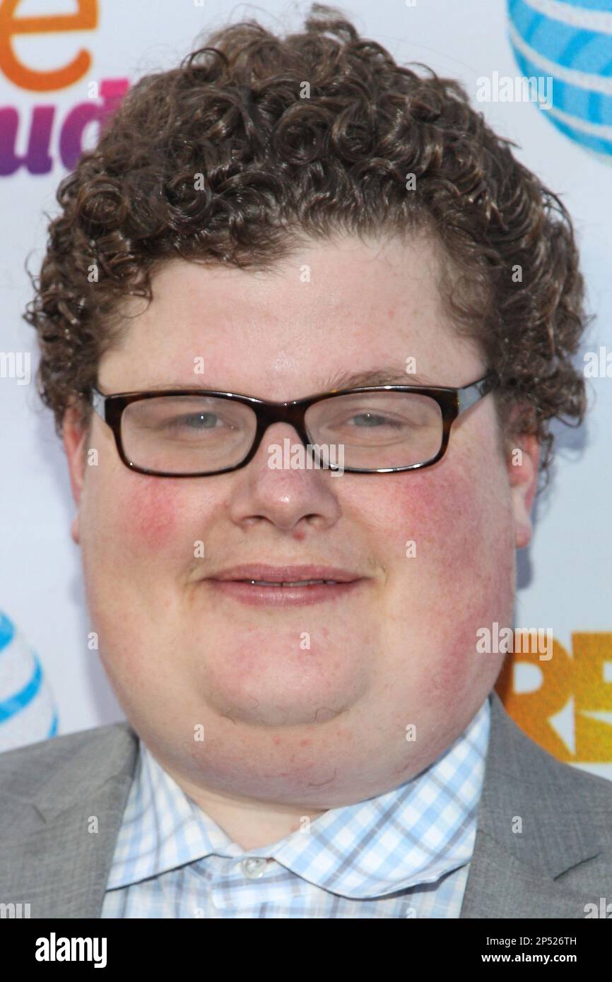 Actor Jesse Heiman attends the Adam Lambert performance and check ...