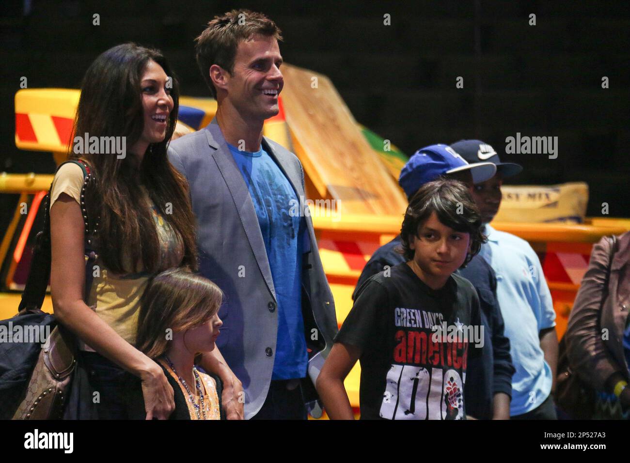 Cameron Mathison, wife Vanessa Arevalo, son Lucas, and daughter Leila ...