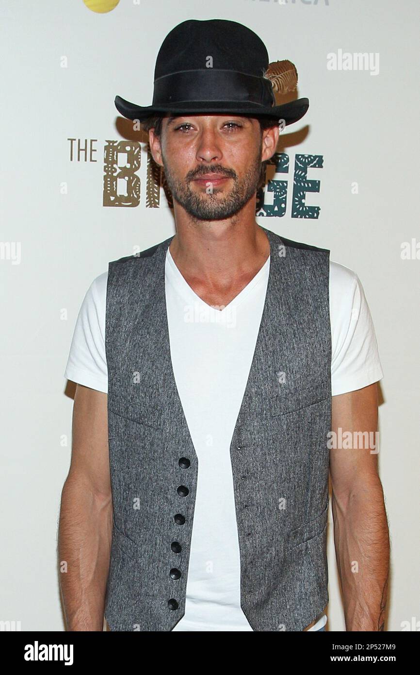 Actor Ryan Bingham attends the Series Premiere Of FX's "The Bridge" at ...