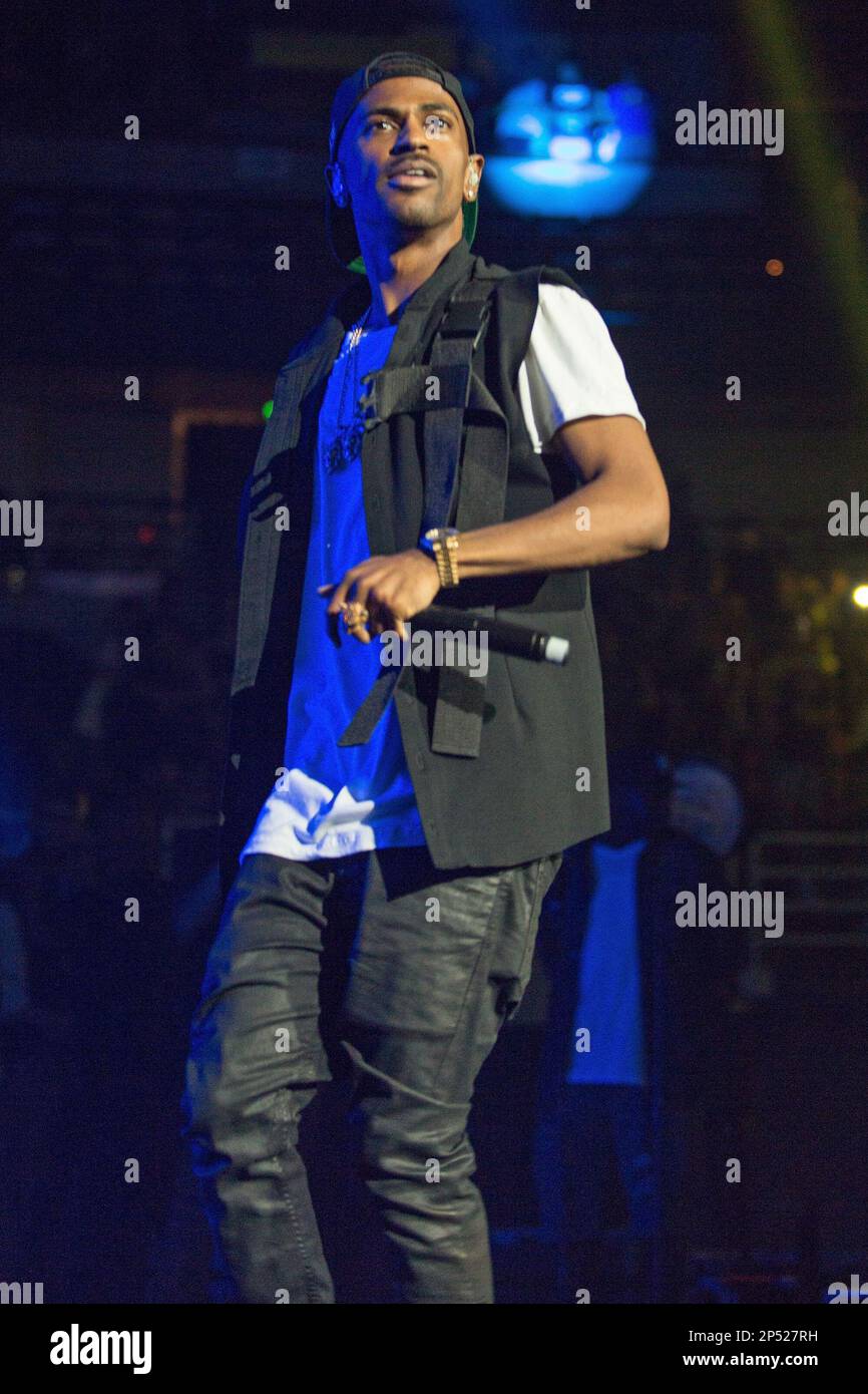 Singer Big Sean performs on stage during Powerhouse 2013 at Honda ...
