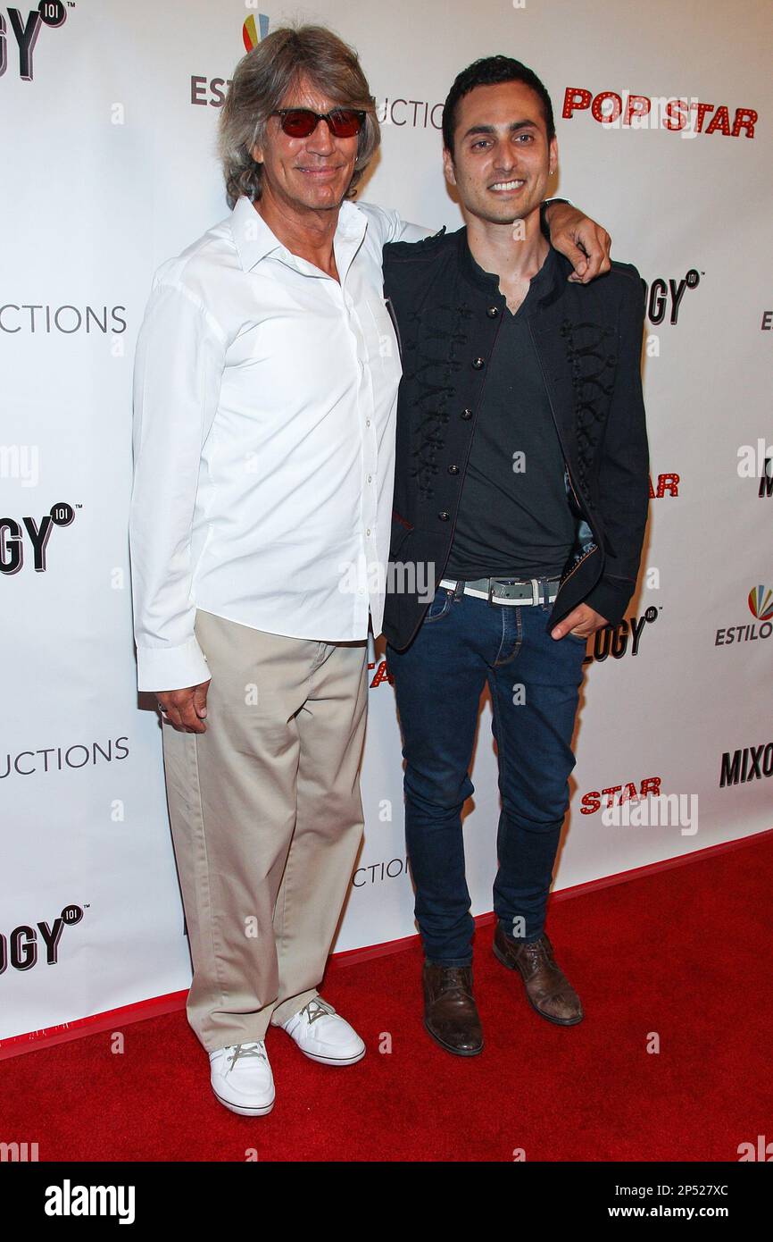 Actor Eric Roberts (L) and recording artist Keaton Simons attend the ...