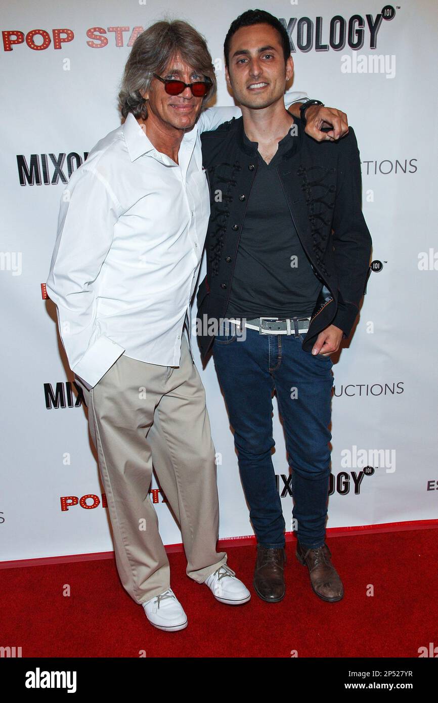 Actor Eric Roberts (L) and recording artist Keaton Simons attend the ...