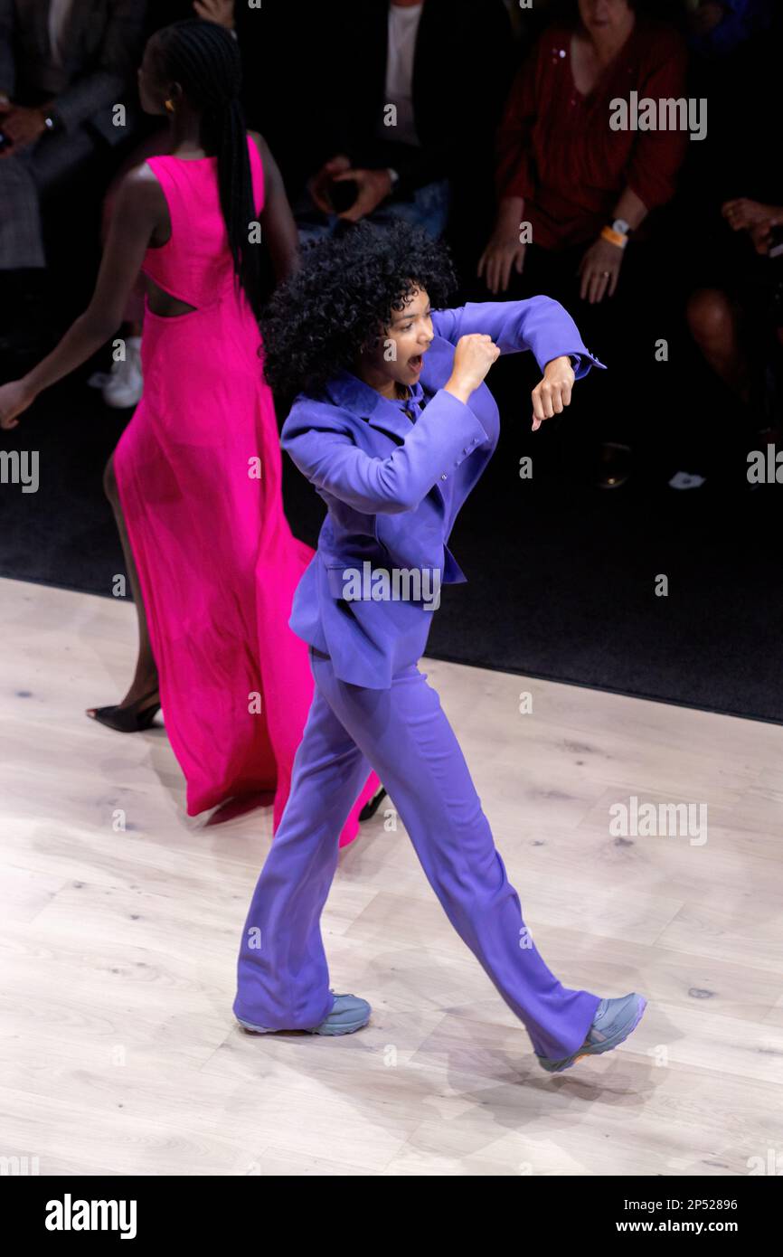 Melbourne, Australia - 6 Mar 2023, A model dressed by Ginger & Smart ...