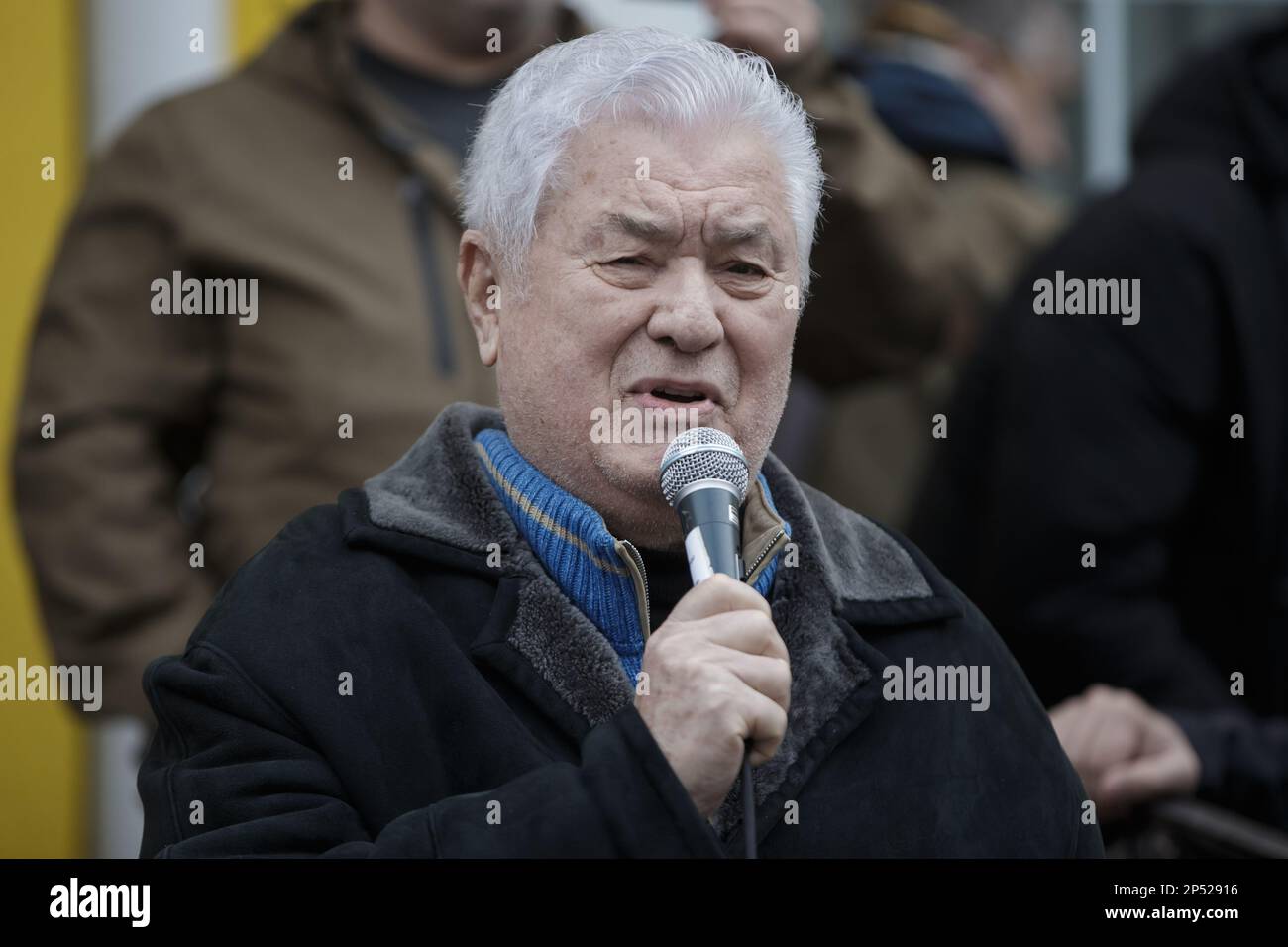 Chisinau, Moldova - March 02, 2023: The third president of Moldova ...