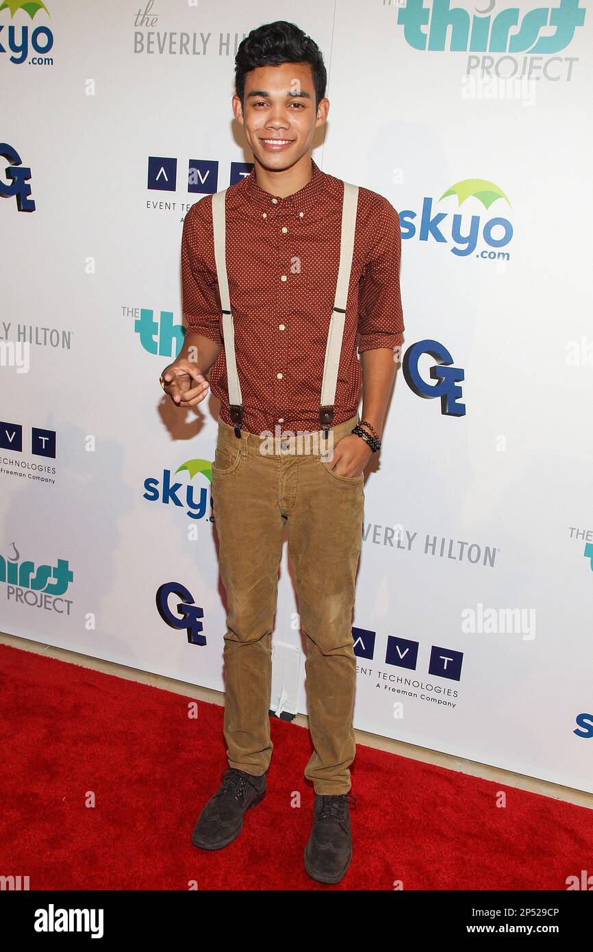 Actor Roshon Fegan attends the 4th Annual Thirst Gala held at The ...