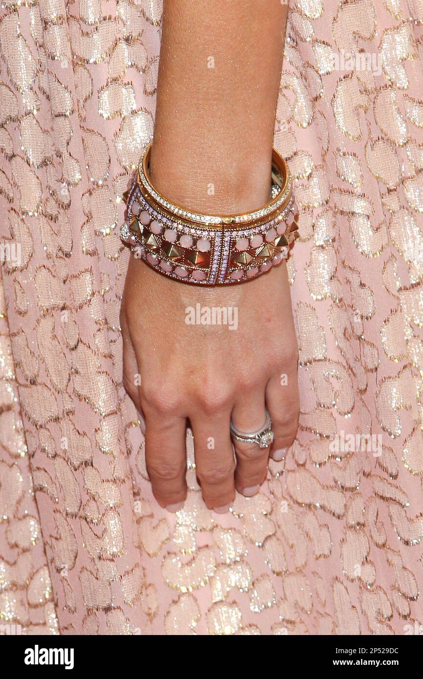 Actress Melissa Ordway (jewelry detail) attends the 4th Annual Thirst ...