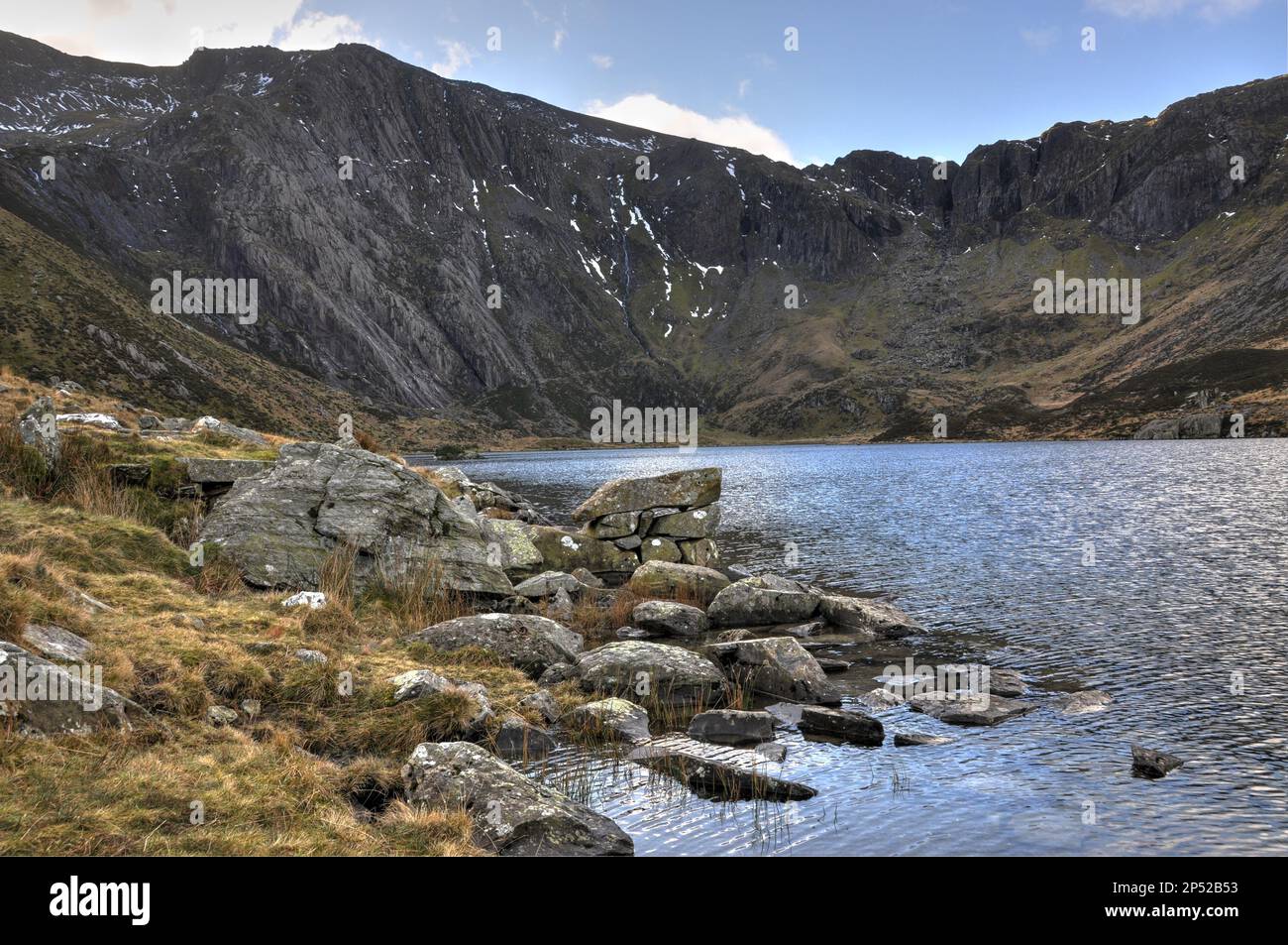 Cwm Idwal, nature reserve in Snowdonia,Wales Stock Photo - Alamy
