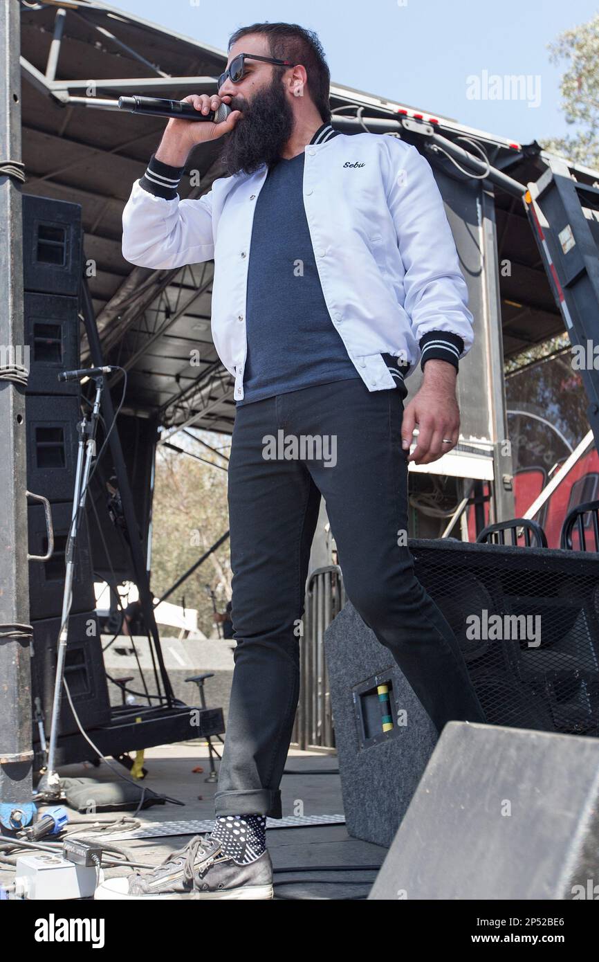 Musician Sebu Simonian performs on stage during the 21st Annual KROQ ...