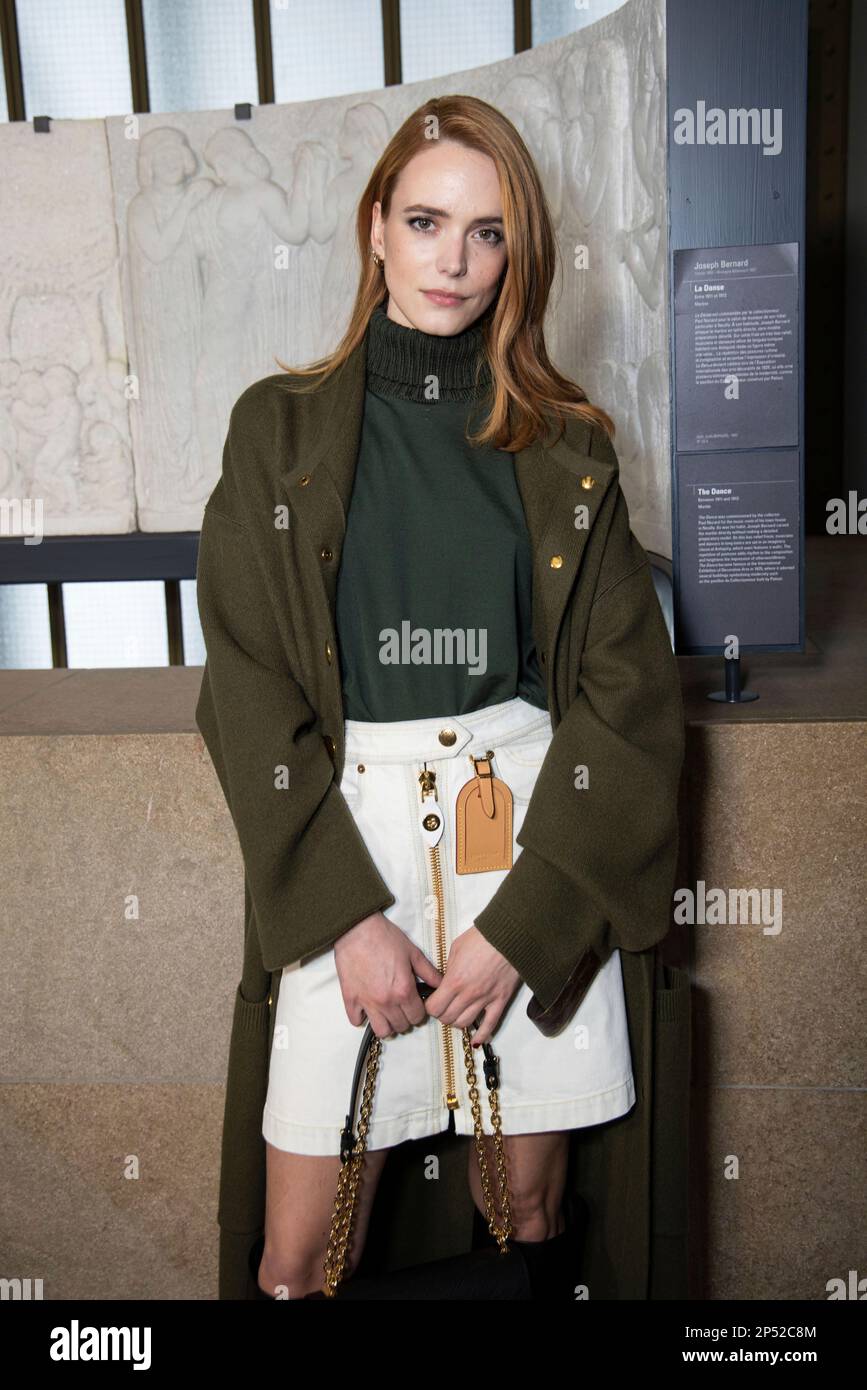 Stacy Martin attends the Louis Vuitton Fall/Winter 2023-2024 ready-to ...