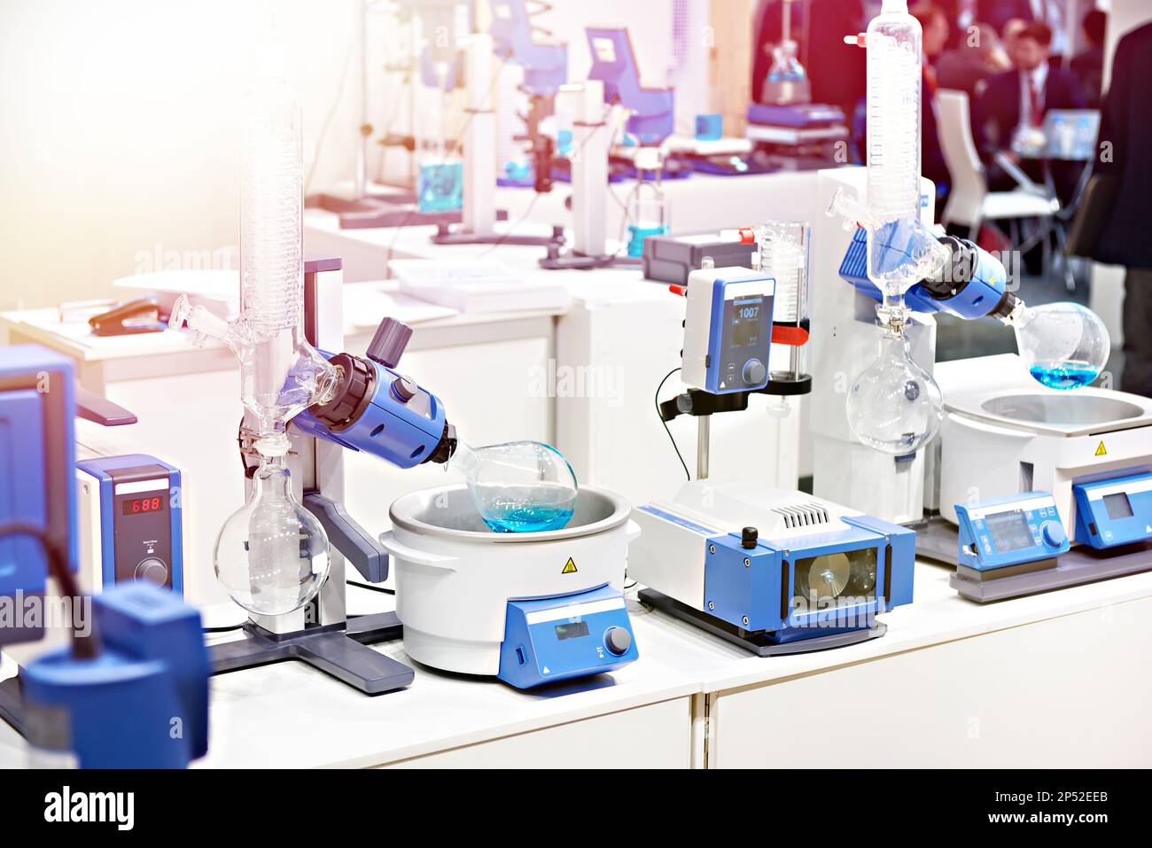 Modern chemical equipment for laboratory Stock Photo - Alamy