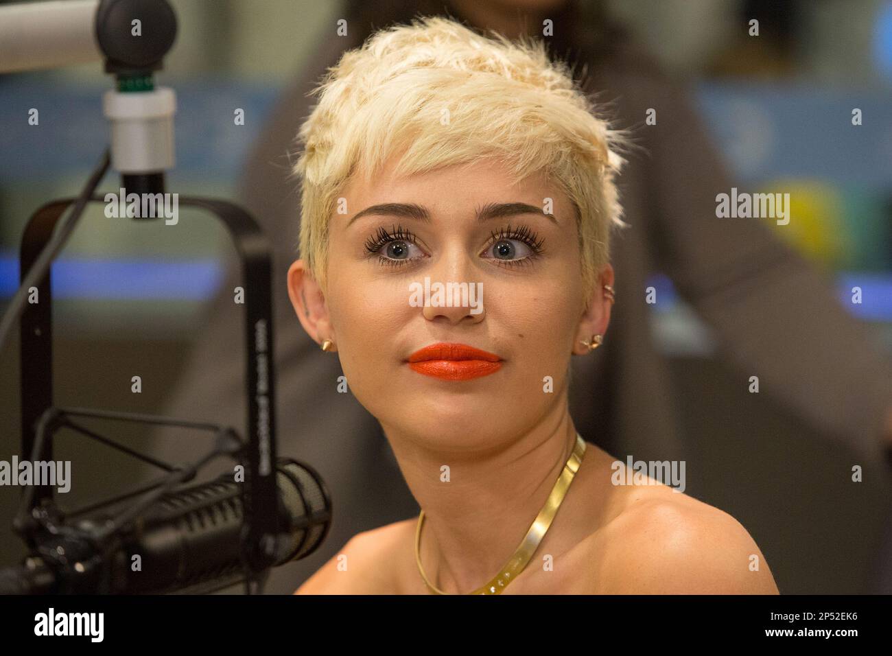 Miley Cyrus attends as the Ryan Seacrest Foundation's West Coast debut ...