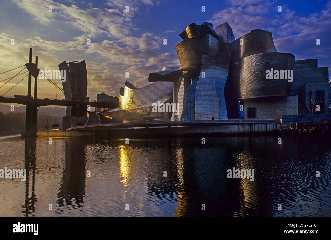 Guggenheim Museum by Frank O. Gehry. Bilbao. Vizcaya. Spain Stock Photo ...