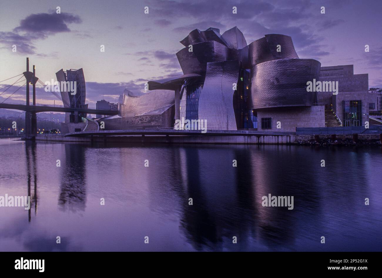 Guggenheim Museum by Frank O. Gehry. Bilbao. Vizcaya. Spain Stock Photo ...