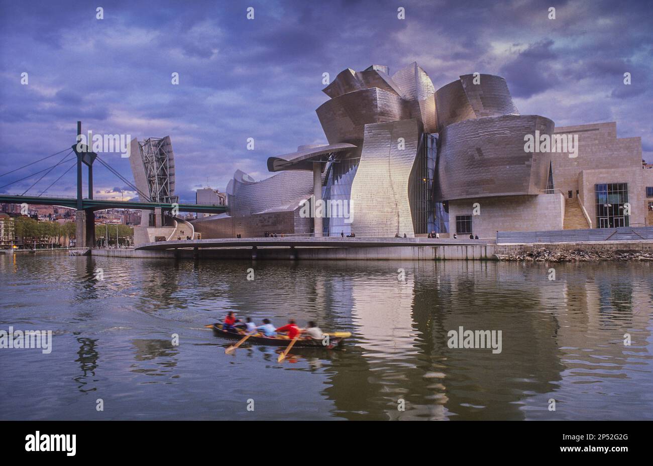 Guggenheim Museum by Frank O. Gehry. Bilbao. Vizcaya. Spain Stock Photo ...