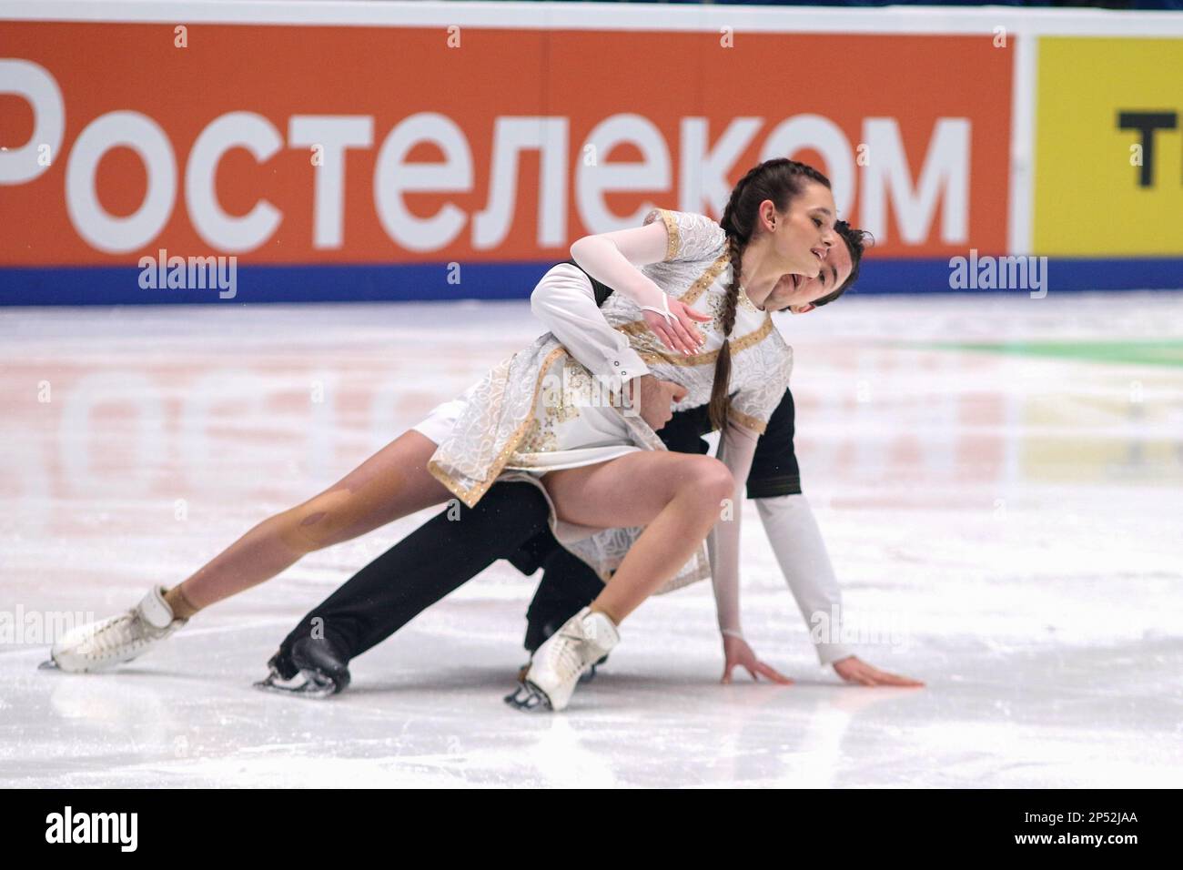 Saint Petersburg, Russia. 05th Mar, 2023. Varvara Zhdanova and Timur ...