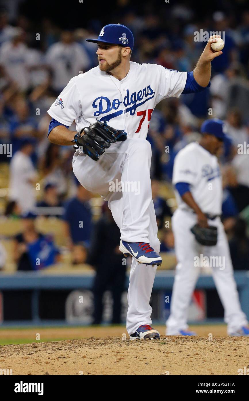 Los Angeles Dodgers relief pitcher Paco Rodriguez (75) during an MLB ...