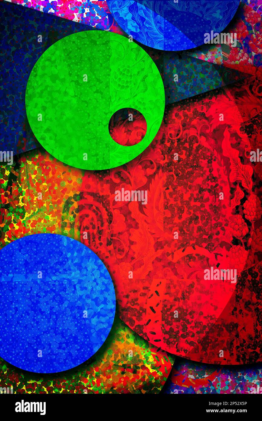ABSTRACT ART: Bird's Eye View by Edmund Nagele FRPS Stock Photo - Alamy