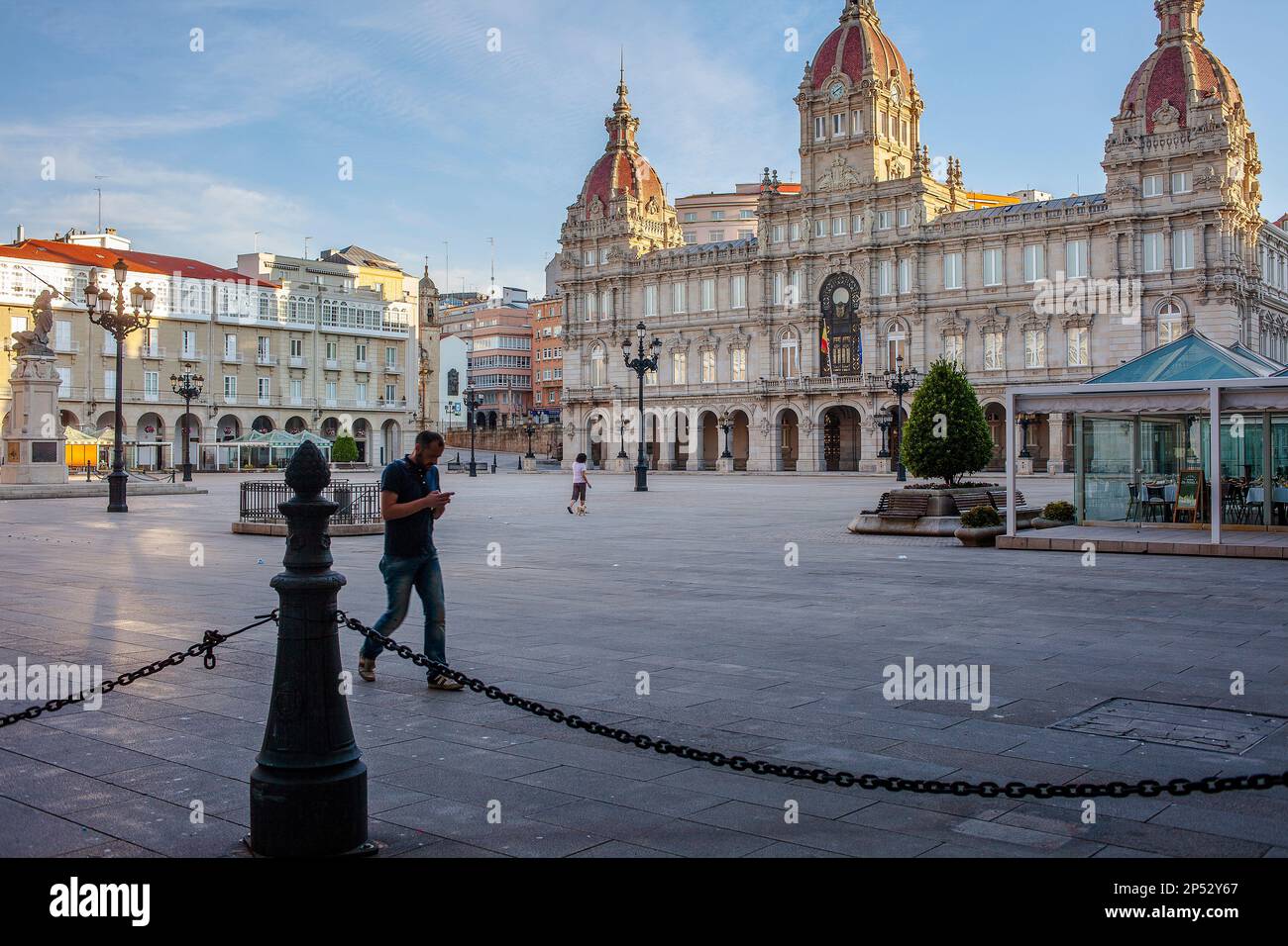 Plaza del maria pita hi-res stock photography and images - Alamy