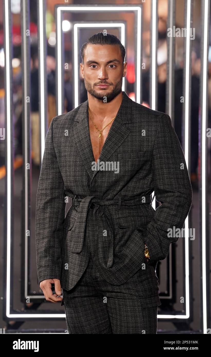 David Sanclimenti attending the gala screening of John Wick: Chapter 4 ...