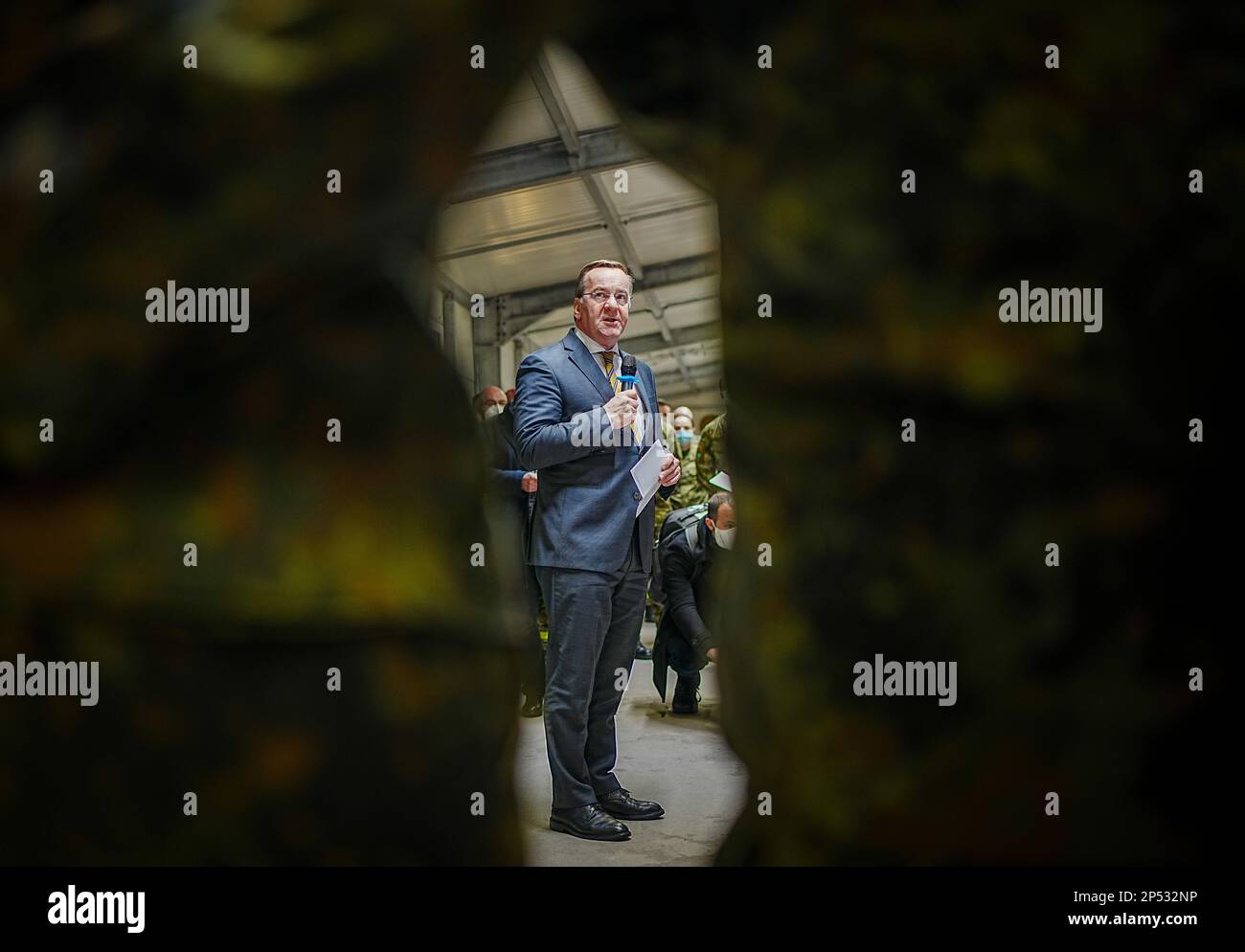 Rukla, Lithuania. 06th Mar, 2023. Boris Pistorius (SPD), Federal ...