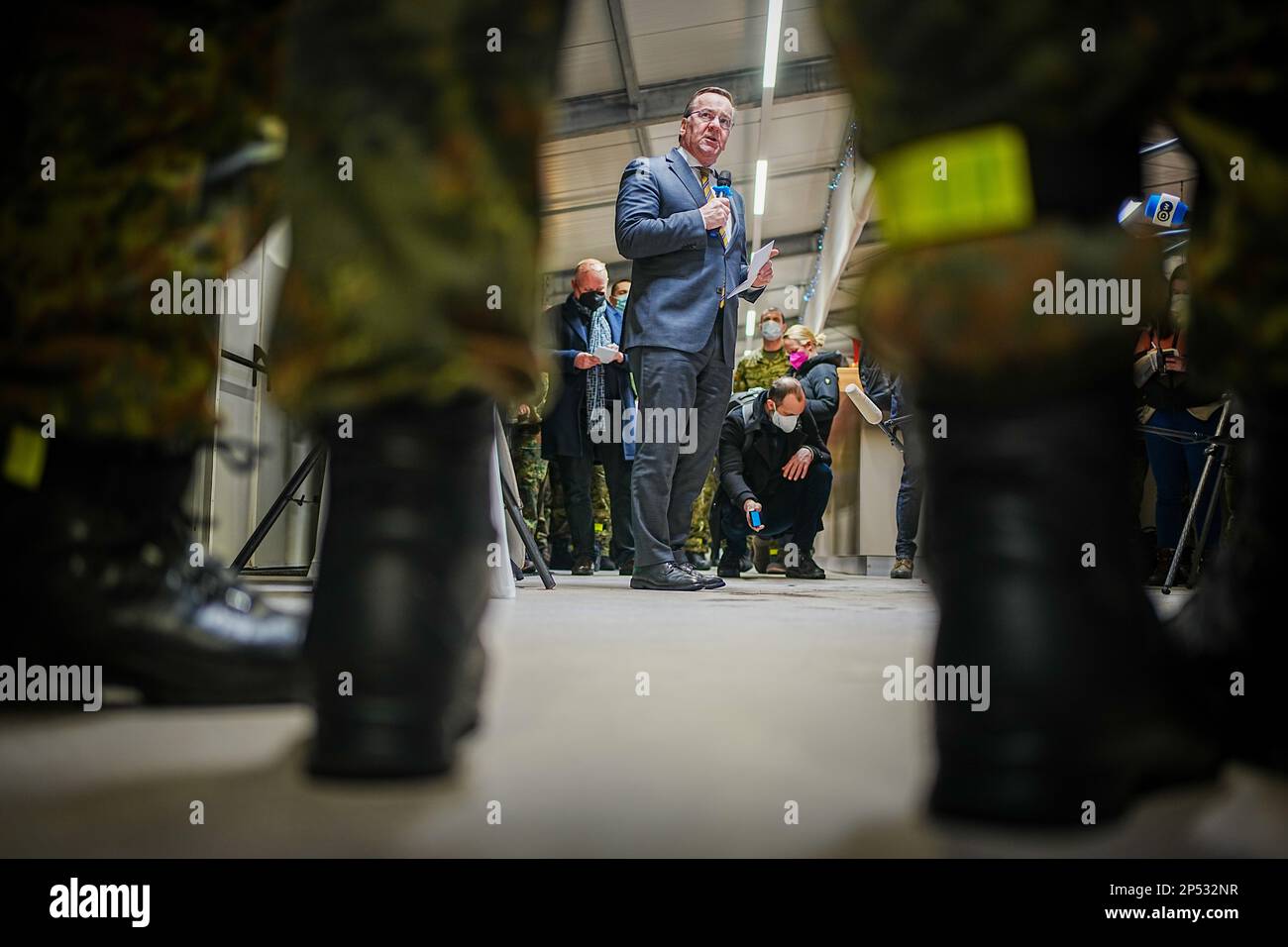 Rukla, Lithuania. 06th Mar, 2023. Boris Pistorius (SPD), Federal ...