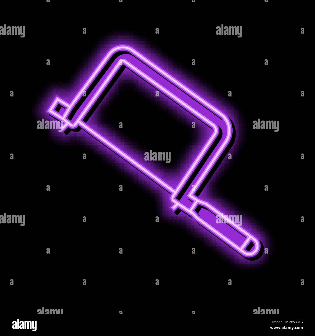 coping saw color icon vector illustration Stock Vector Image & Art - Alamy