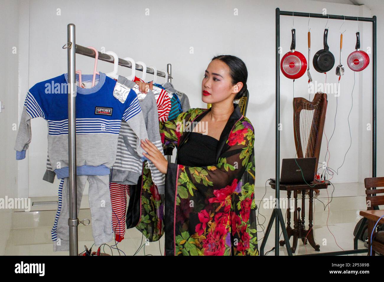 Bandung, West Java, Indonesia. 6th Mar, 2023. Bandung-based artist ...