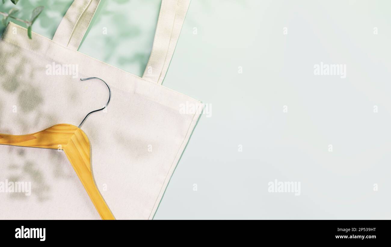 Sustainable shopping, buying or sales concept. Eco friendly still life ...