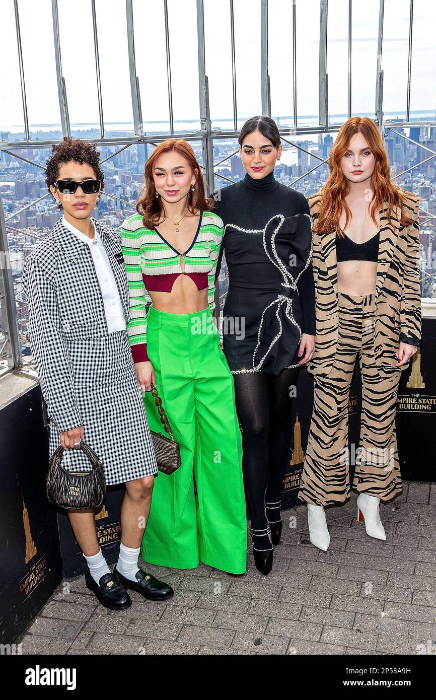 New York, NY, USA. 6th Mar, 2023. Jasmin Savoy Brown, Devyn Nekoda ...