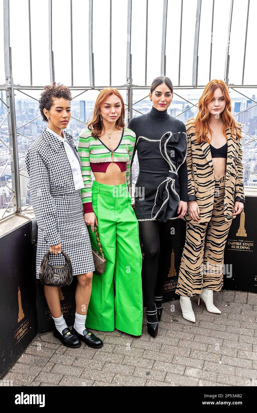 New York, NY, USA. 6th Mar, 2023. Jasmin Savoy Brown, Devyn Nekoda ...
